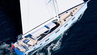 37m custom Baltic sloop hits construction milestone